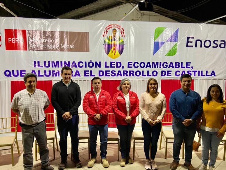 Enosa inaugura alumbrado público LED en avenidas Ramón Castilla y ...
