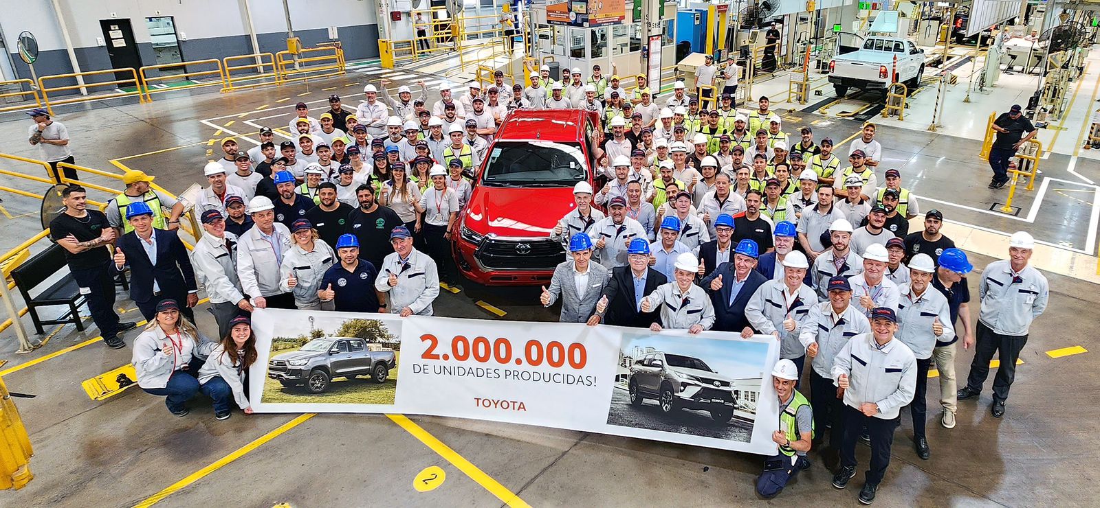 Toyota alcanzó los dos millones de unidades fabricadas en su planta de ...