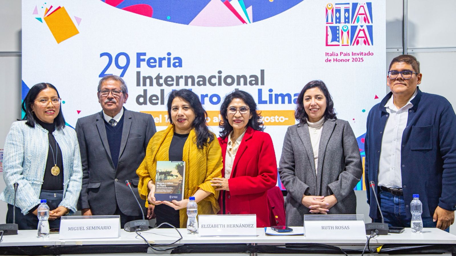 La UDEP presentó el libro “Historia y cultura de Piura” en la FIL de ...
